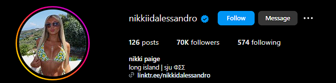 Who is Nikki D'Alessandro? - Favikon